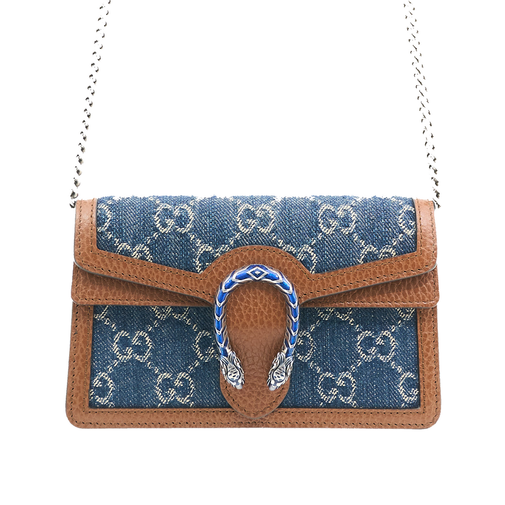 Gucci Mini Denim Dionysus Bag